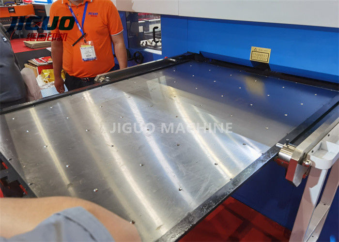 Corrugated Lead Edge Die Cutting Stripping Machine 1500mm Paper Feeding ...