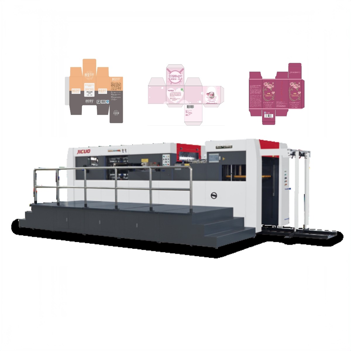 MYP-1060H Carton Box Automatic Creasing Die Cutting Machine With ...