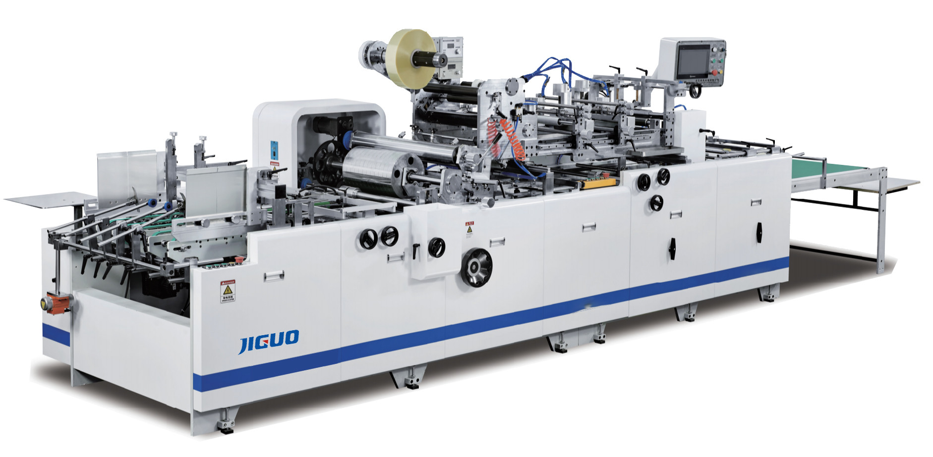 150×150mm Paper Automatic Window Box Patching Machine Corner V Cut And ...