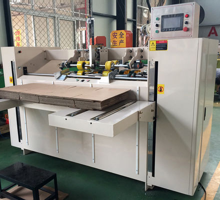 Corrugated Cardboard Automatic Box Stitching Machine Single Piece ...